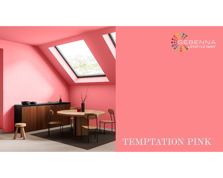 Gebenna Veggmaling: Temptation Pink Fargeprøve for 79,00 NOK | no ...